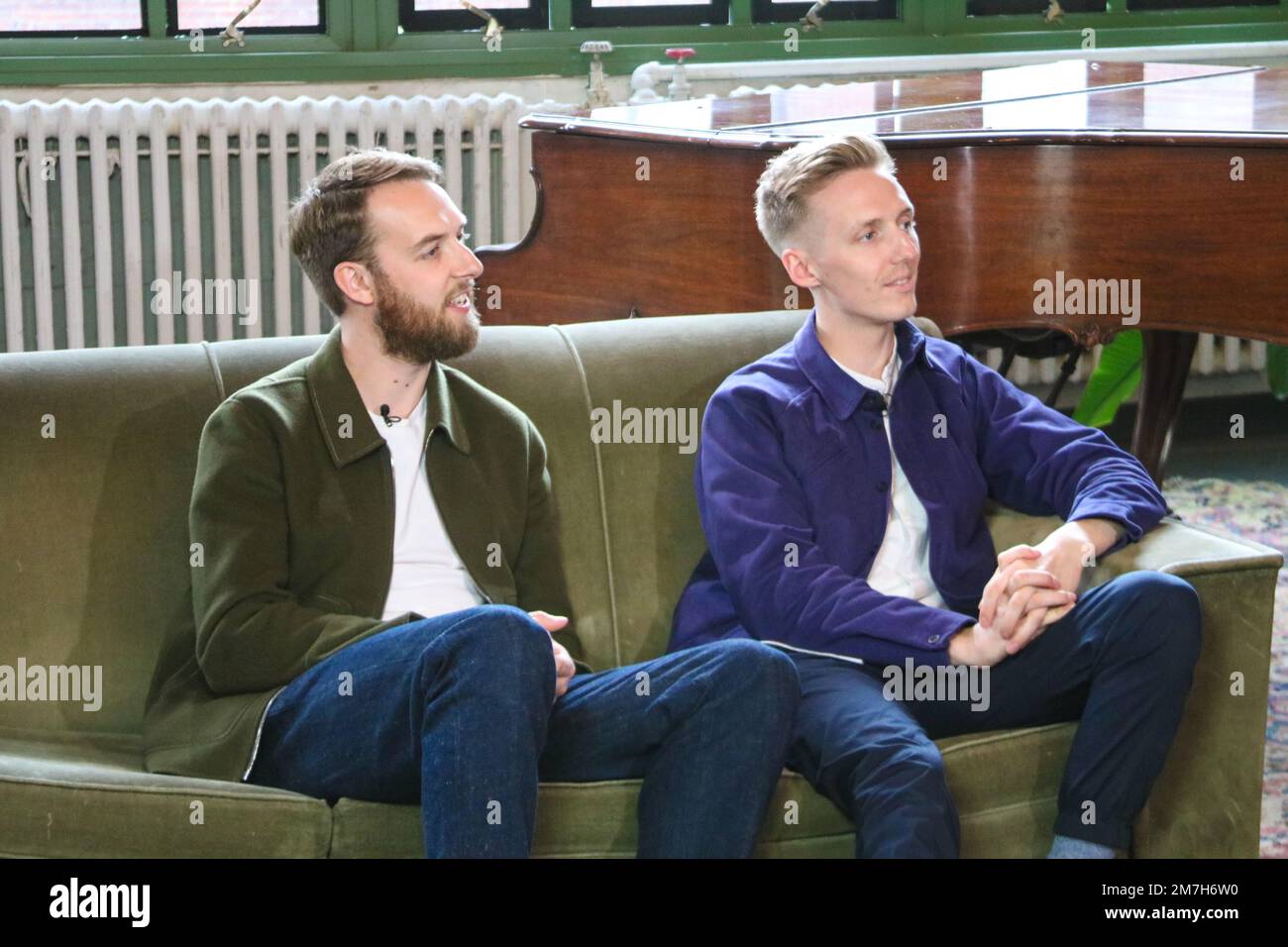 An Interview with electro-pop band Honne Stock Photo - Alamy