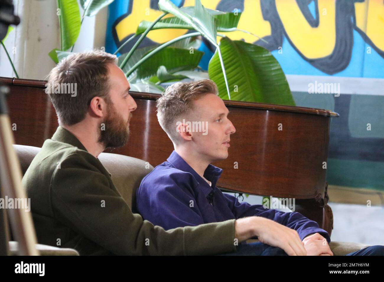 An Interview with electro-pop band Honne Stock Photo - Alamy