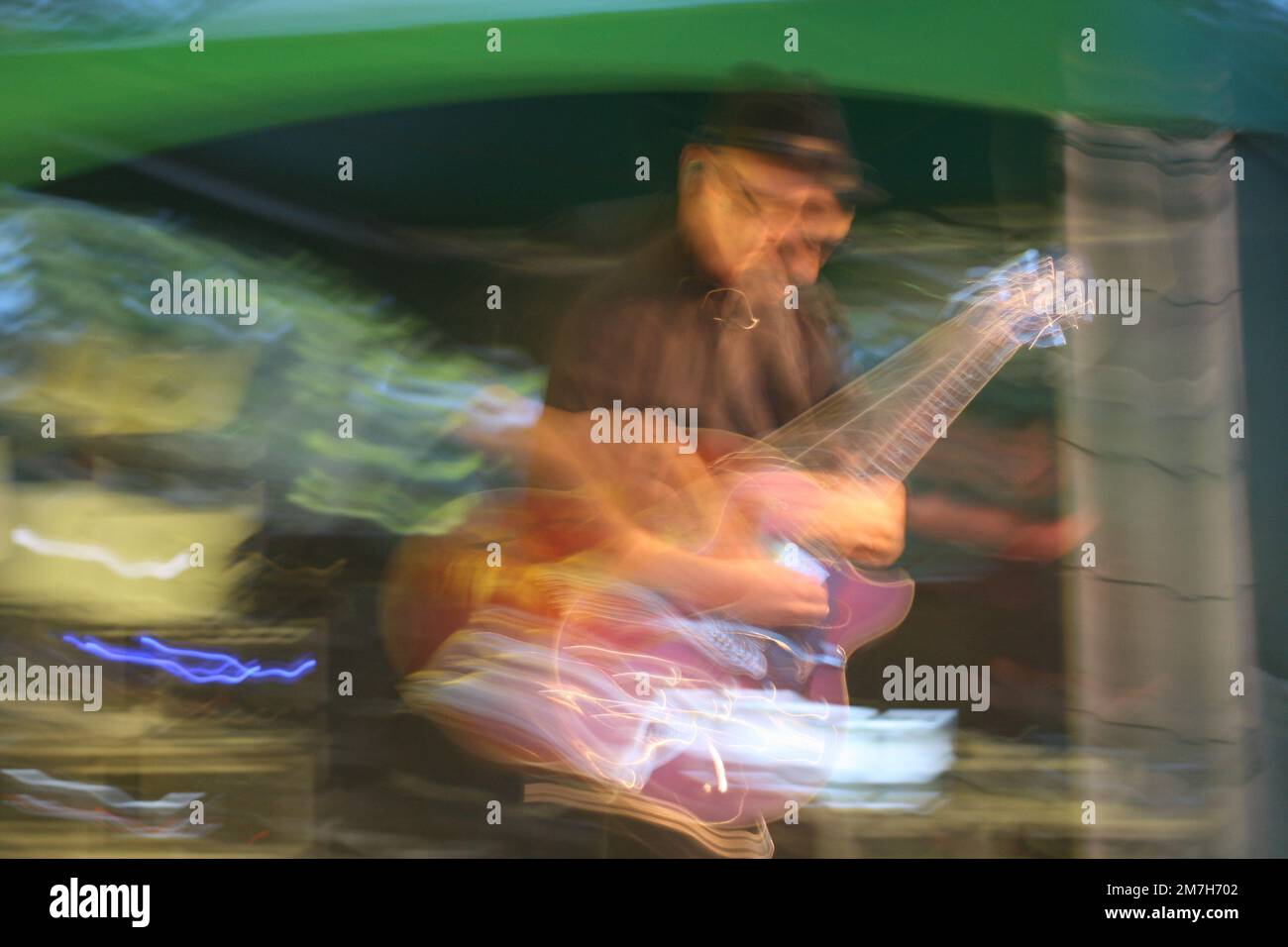 Garbage in concert at Central Park Summerstage in New York Stock Photo ...