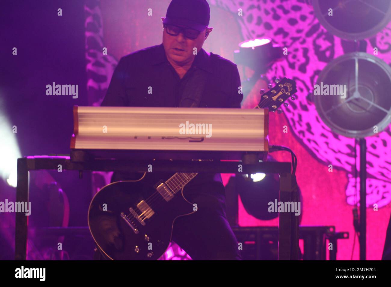 Garbage in concert at Central Park Summerstage in New York Stock Photo ...