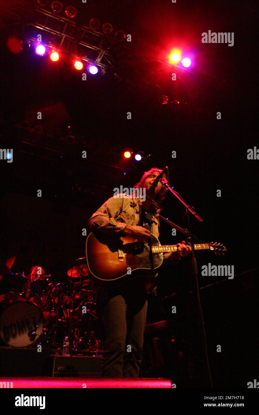 Gomez in concert at Terminal 5 in New York Stock Photo - Alamy