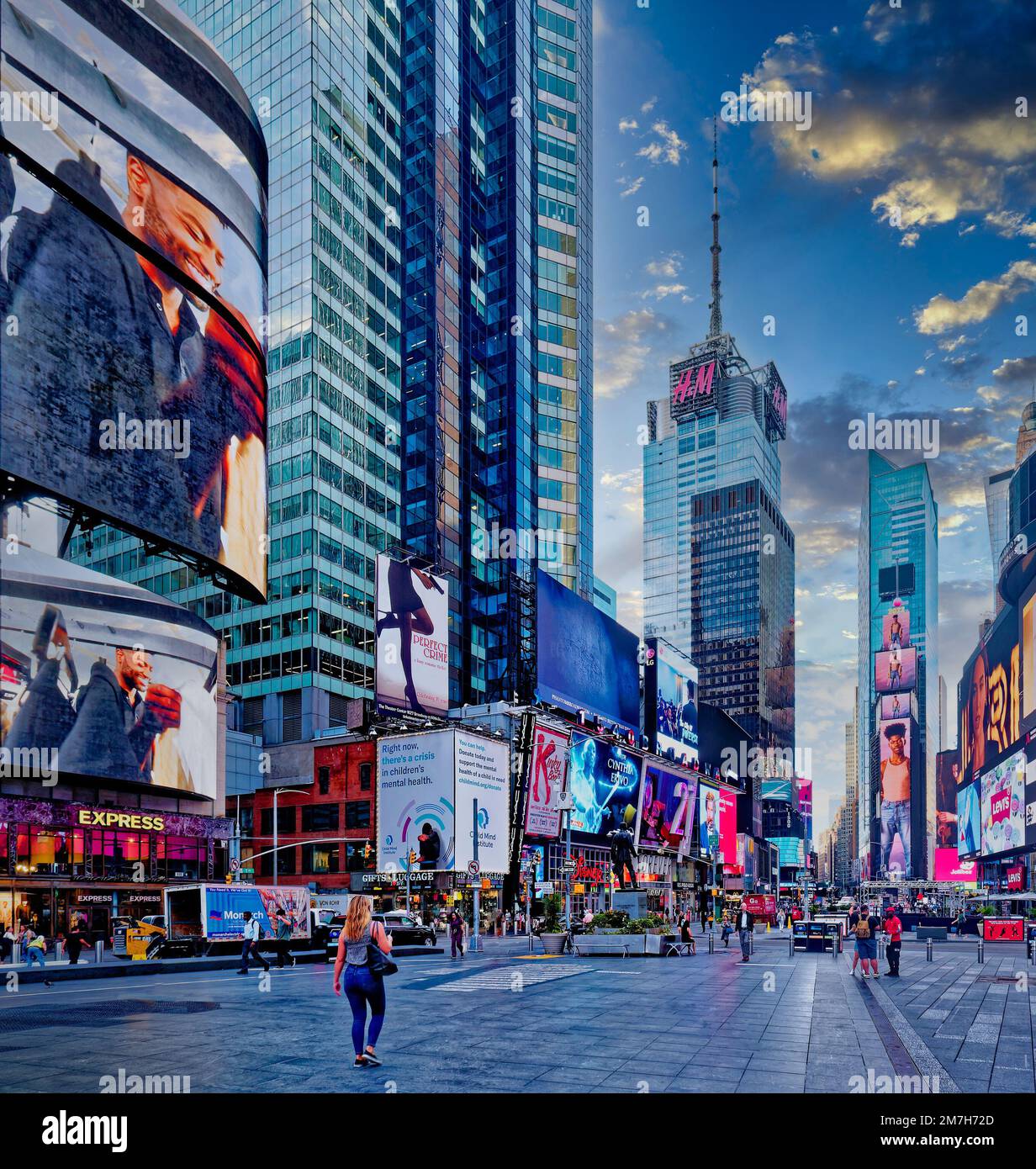 NEW YORK CITY - September 11, 2022: New York City is the most populous ...