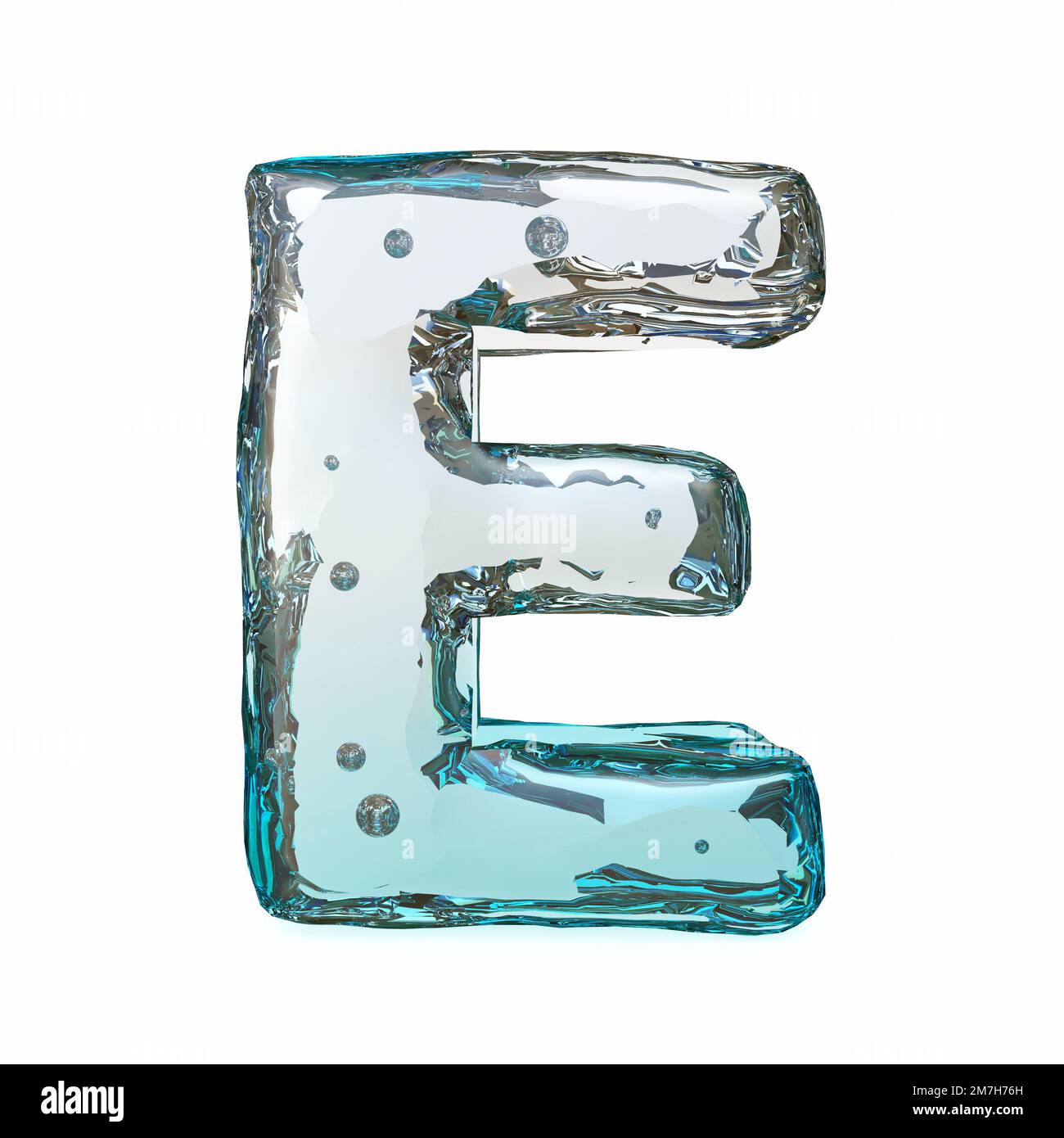 Frozen font ice alphabet transparent hi-res stock photography and ...