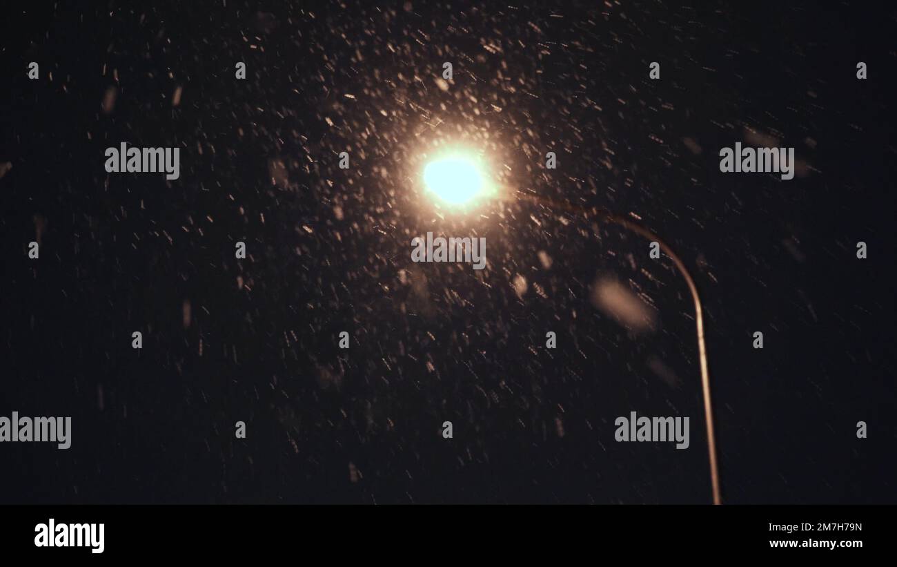 Falling snow loop hi-res stock photography and images - Alamy