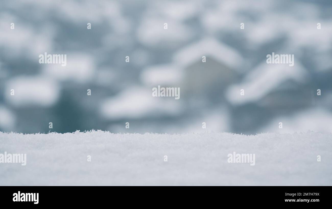 background image of falling snow. falling snowflakes on the background ...