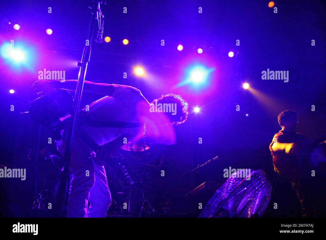 Gomez in concert at Terminal 5 in New York Stock Photo - Alamy