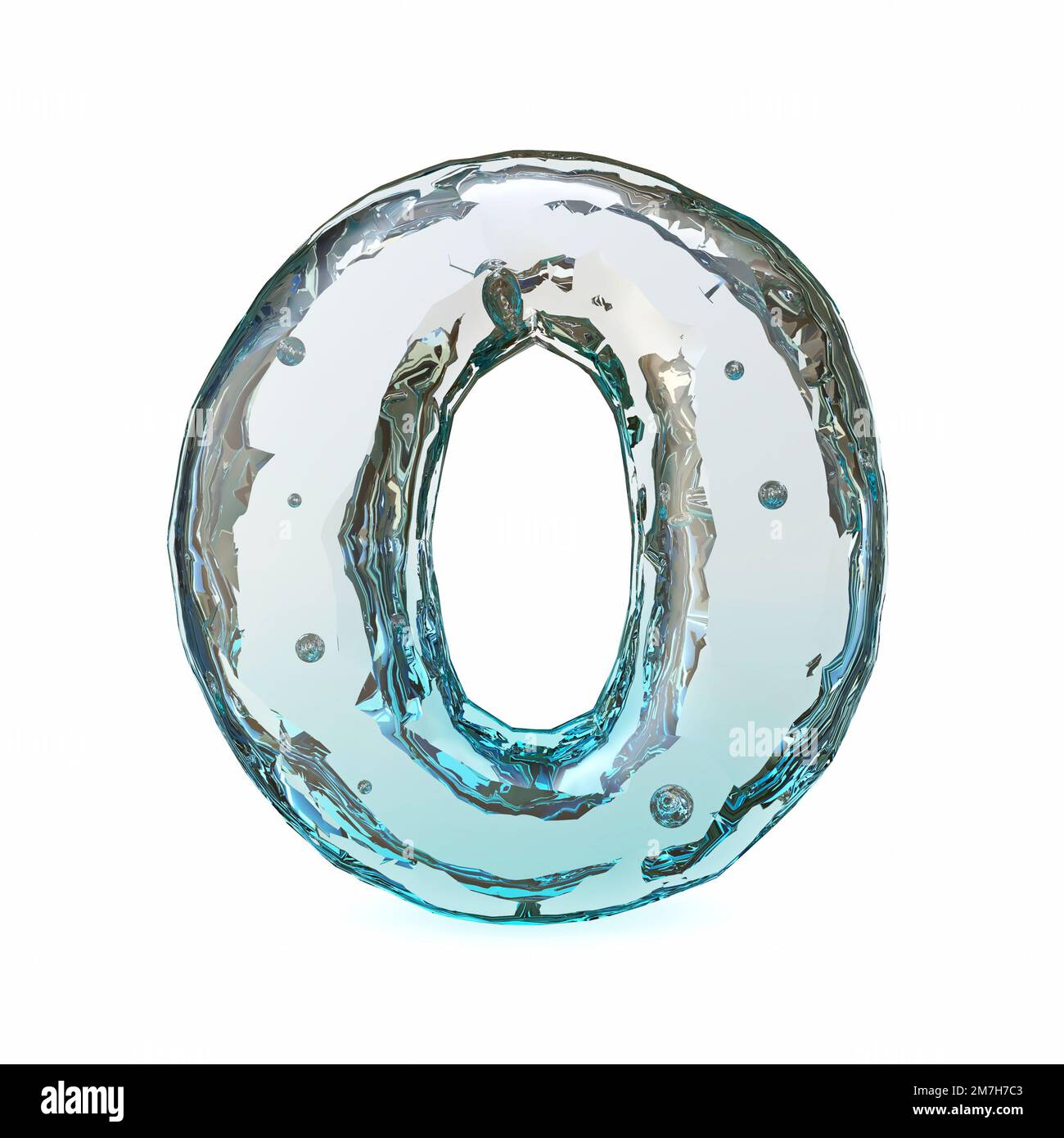 Frozen font ice alphabet transparent hi-res stock photography and ...