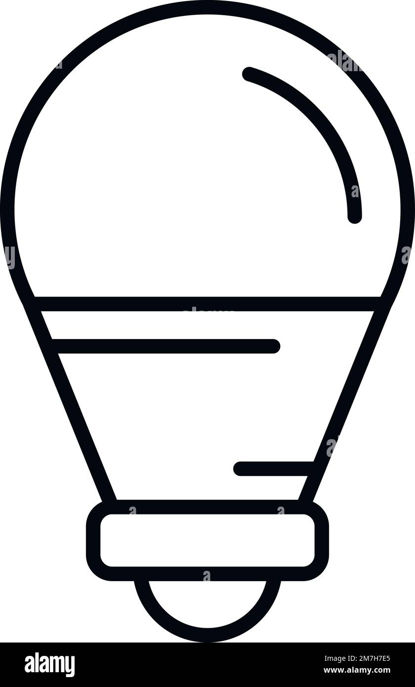 Insect UV lamp icon outline vector. Medical care. Air device Stock ...