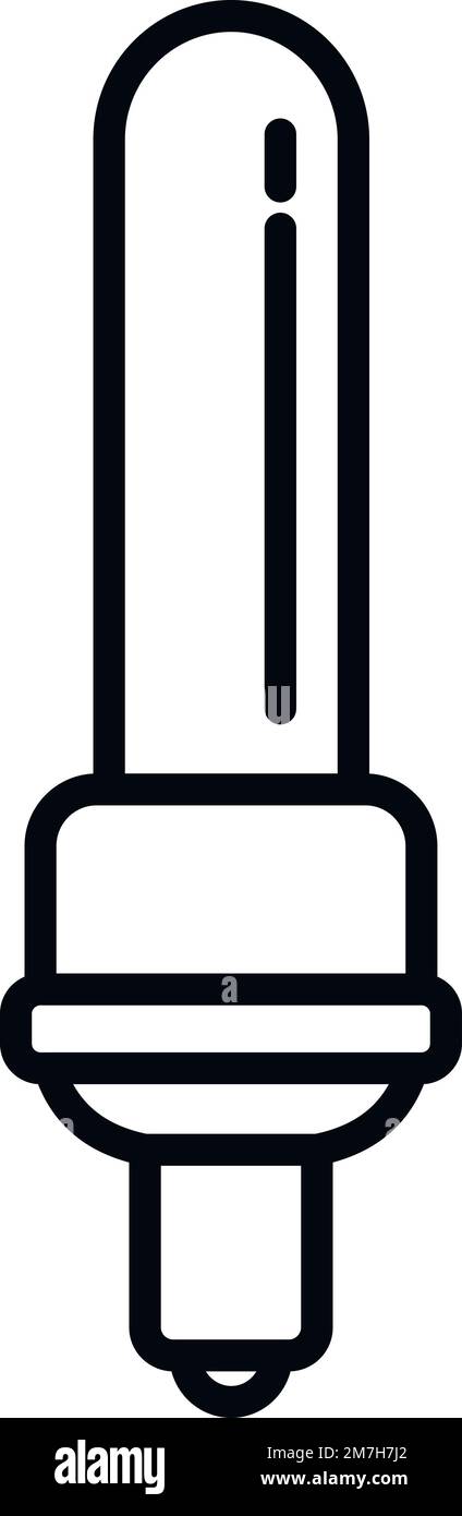 Air UV lamp icon outline vector. Rays device. Care virus Stock Vector ...