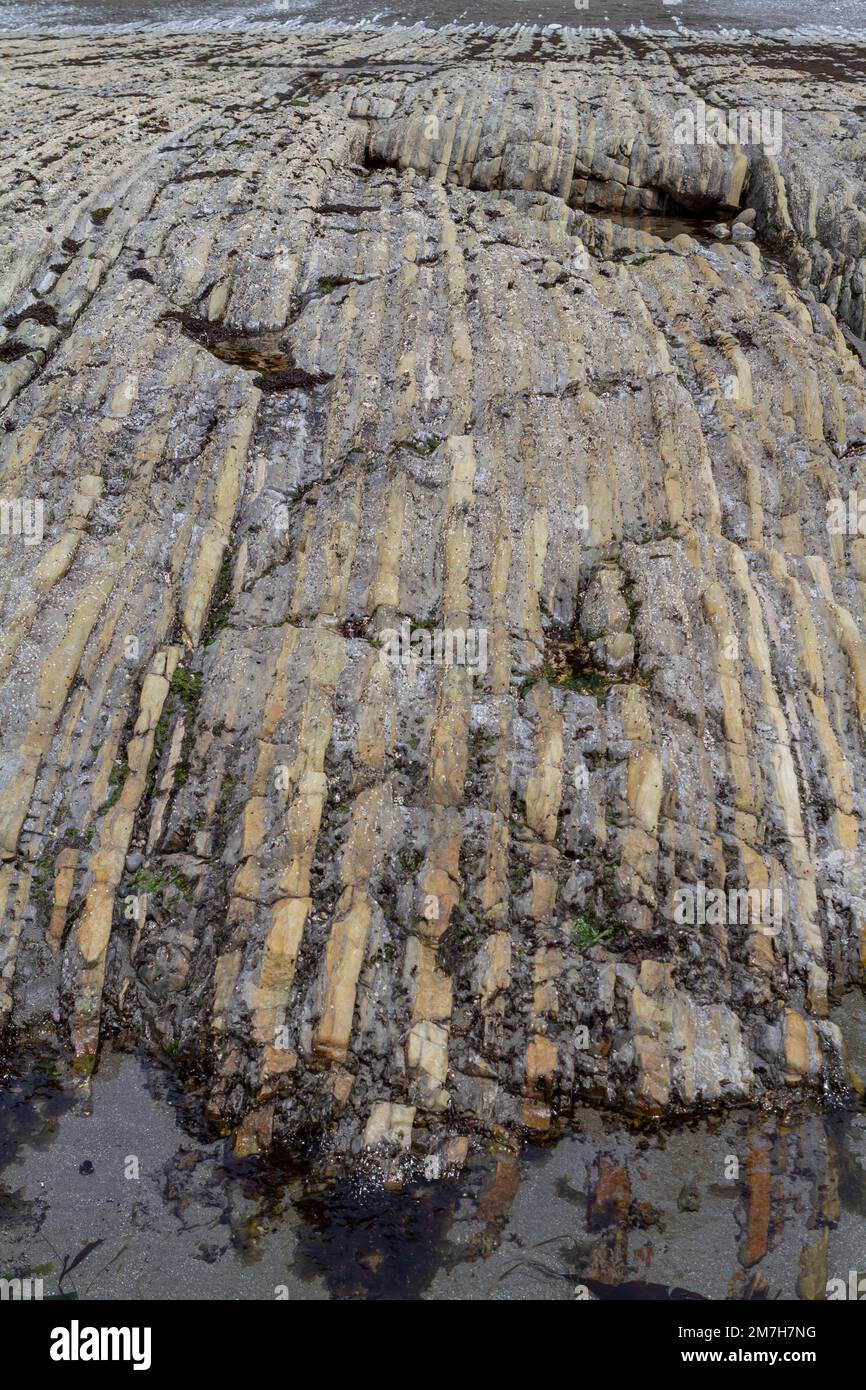 Rock formations on beach washington hi-res stock photography and images ...