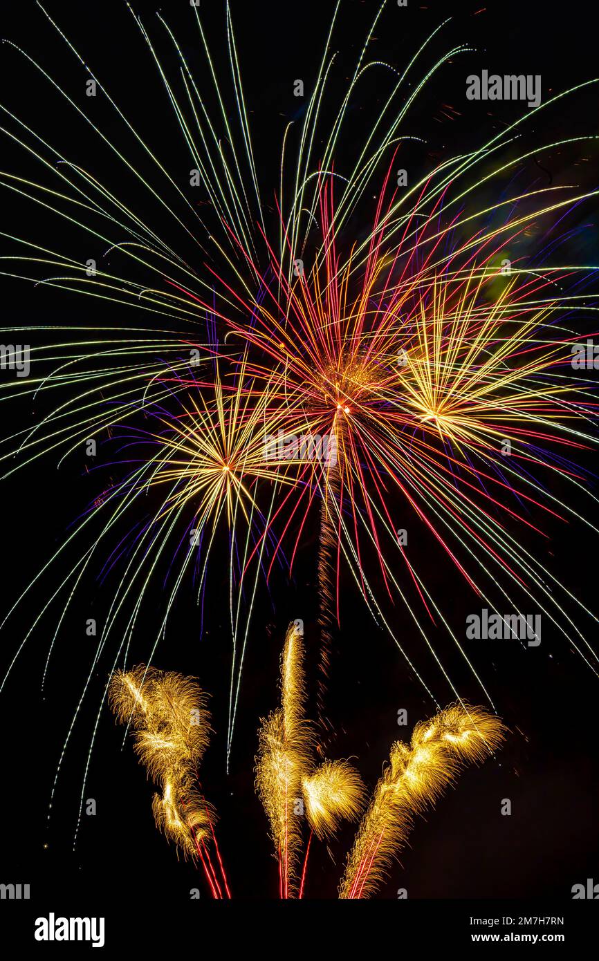 Amazing Fouth Of July Fireworks Stock Photo - Alamy