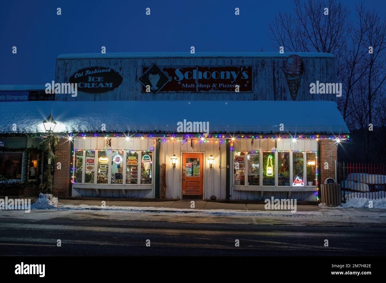Historic 1903 Hans Thoen (a general merchant) building, now Schoony's ...