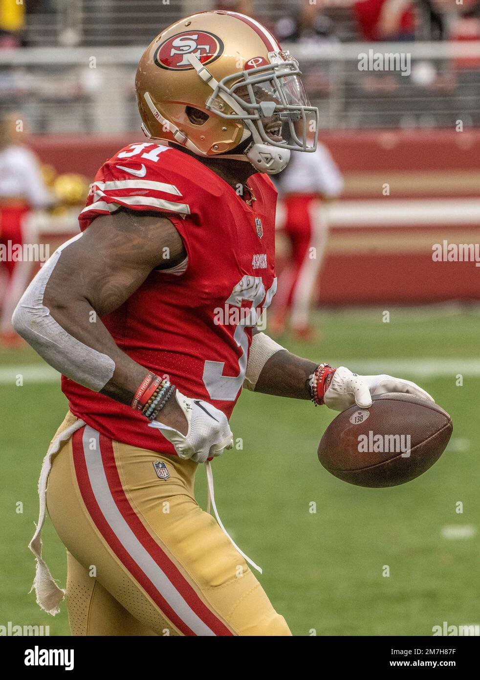 Santa Clara, California, USA. 8th Jan, 2023. San Francisco 49ers safety ...