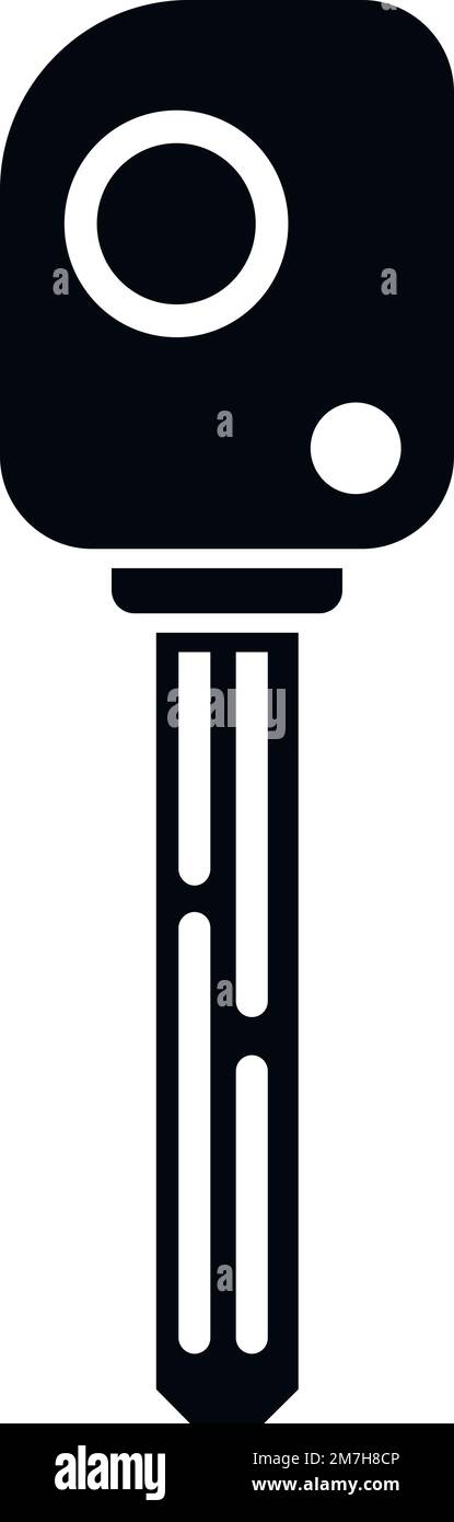 Car key icon simple vector. Smart remote. Lock service Stock Vector ...