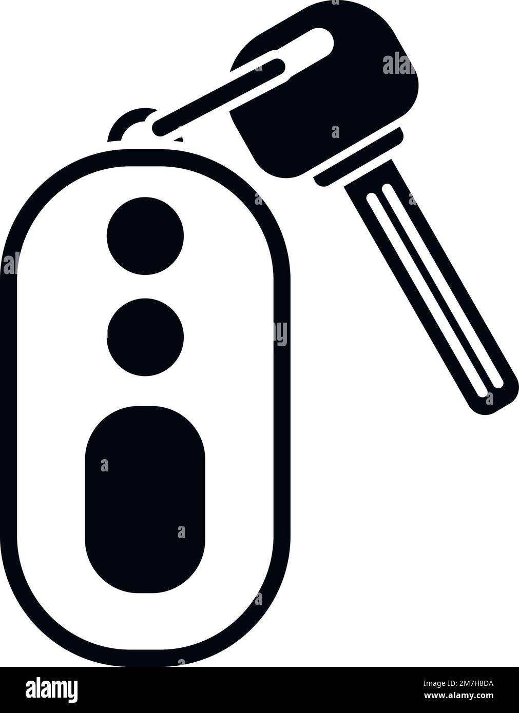 Car key fob entry Black and White Stock Photos & Images - Alamy