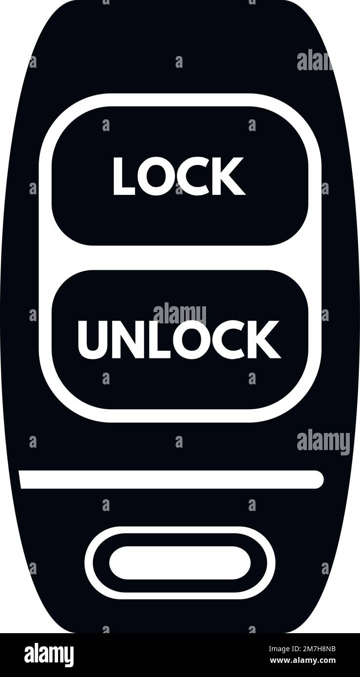 Car key fob entry Black and White Stock Photos & Images - Alamy