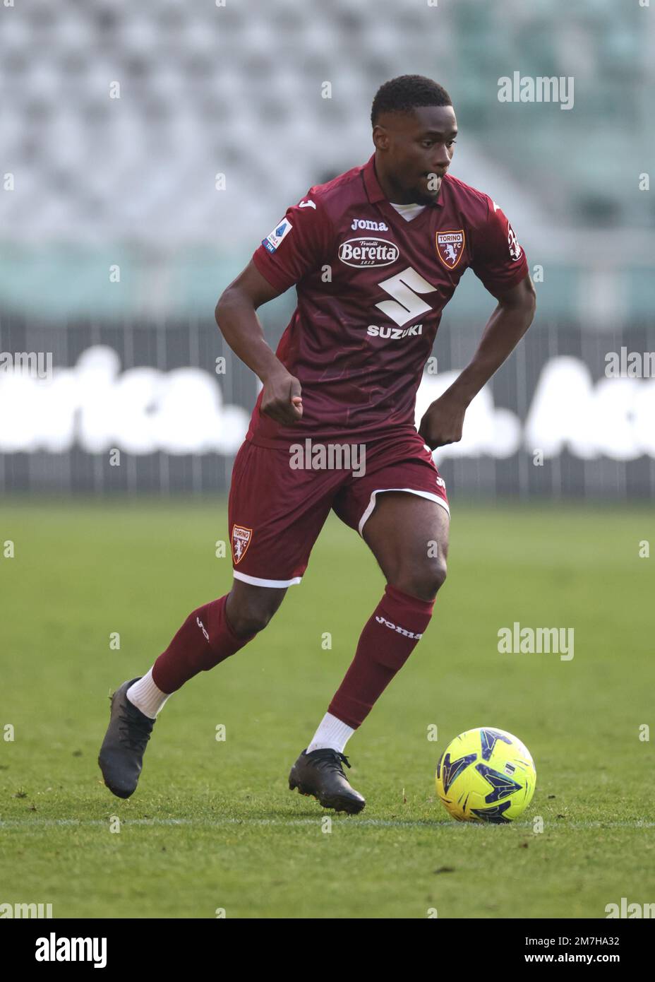 Turin, Italy, 23rd December 2022. Brian Bayeye of Torino FC during the ...
