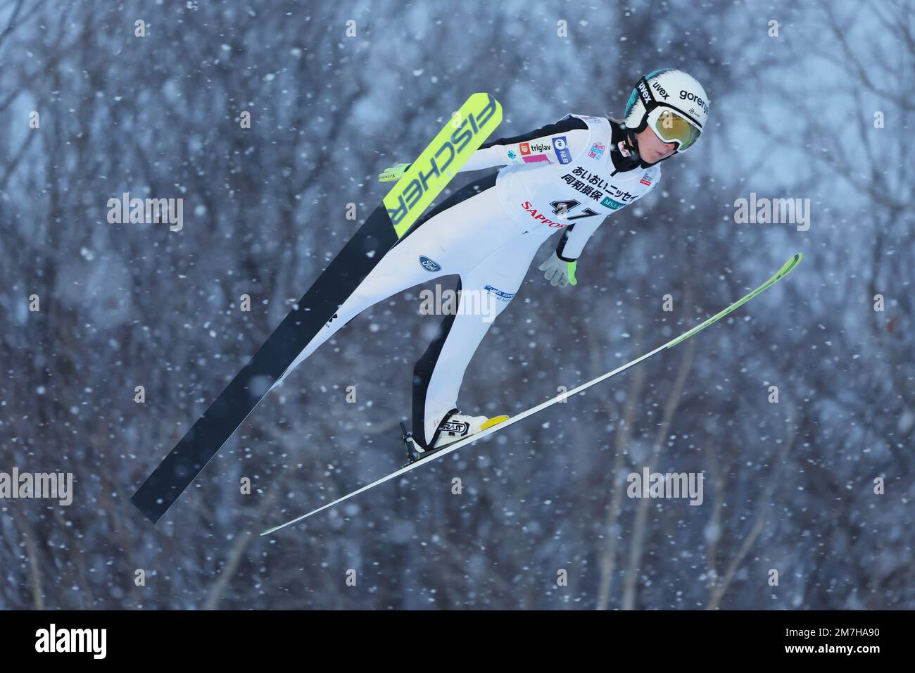 Sapporo, Hokkaido, Japan. 7th Jan, 2023. Ema Klinec (SLO) Ski Jumping ...