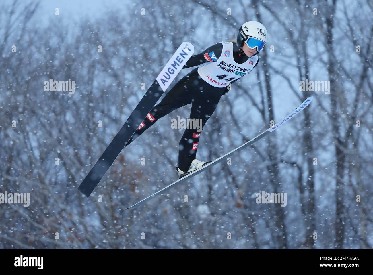 Sapporo, Hokkaido, Japan. 7th Jan, 2023. Chiara Kreuzer (AUT) Ski ...