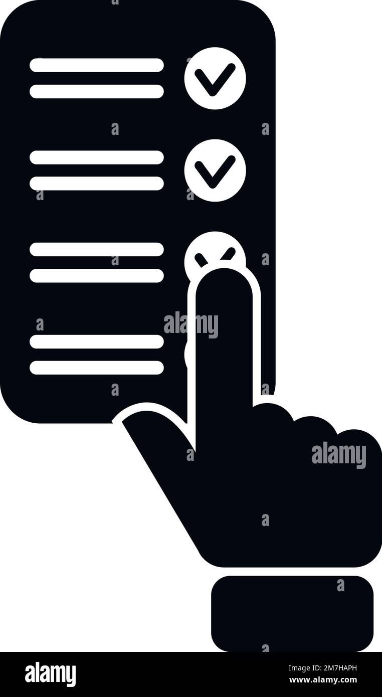 Make task schedule icon simple vector. Event time. Board list Stock ...