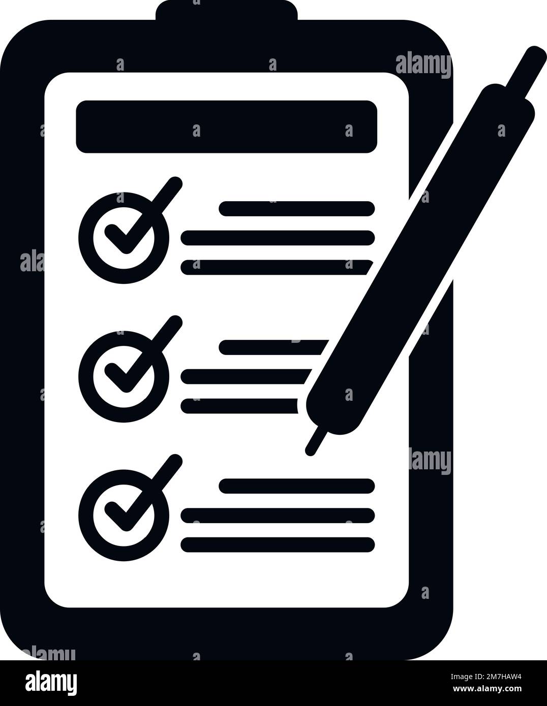 Board task schedule icon simple vector. Person event. List business ...