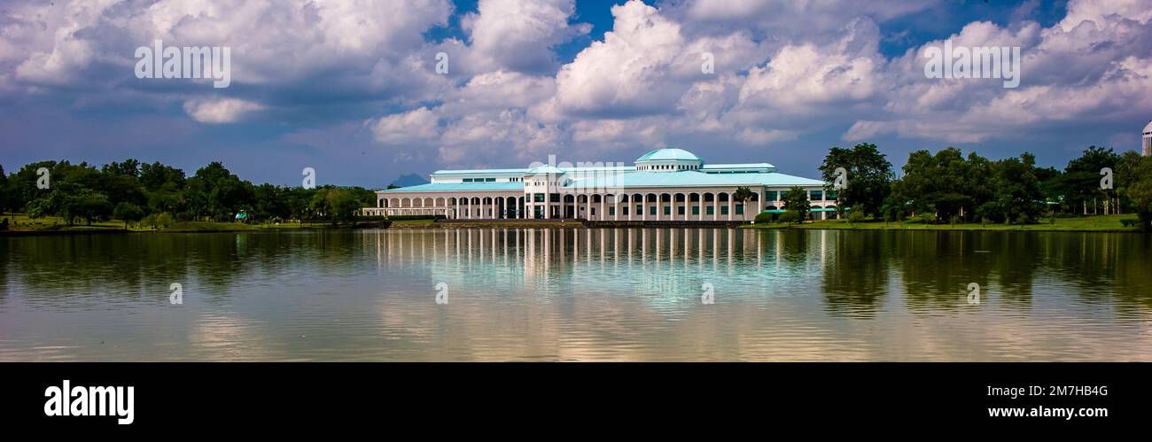 Sarawak's state library Stock Photo - Alamy