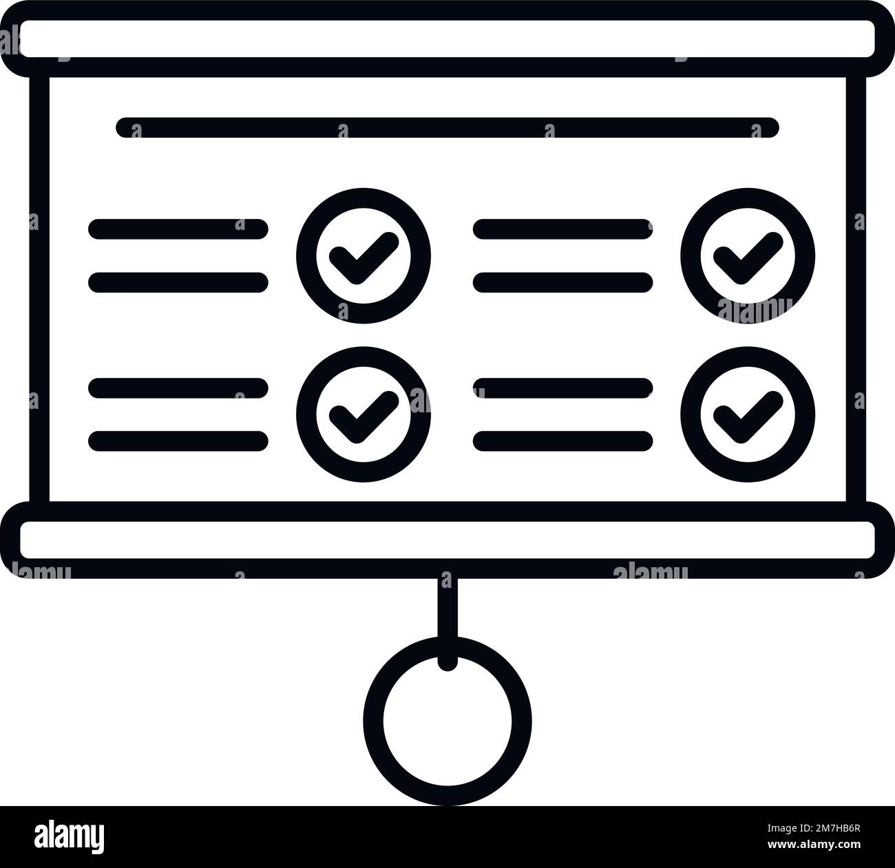 Task digital calendar vector person business Black and White Stock ...