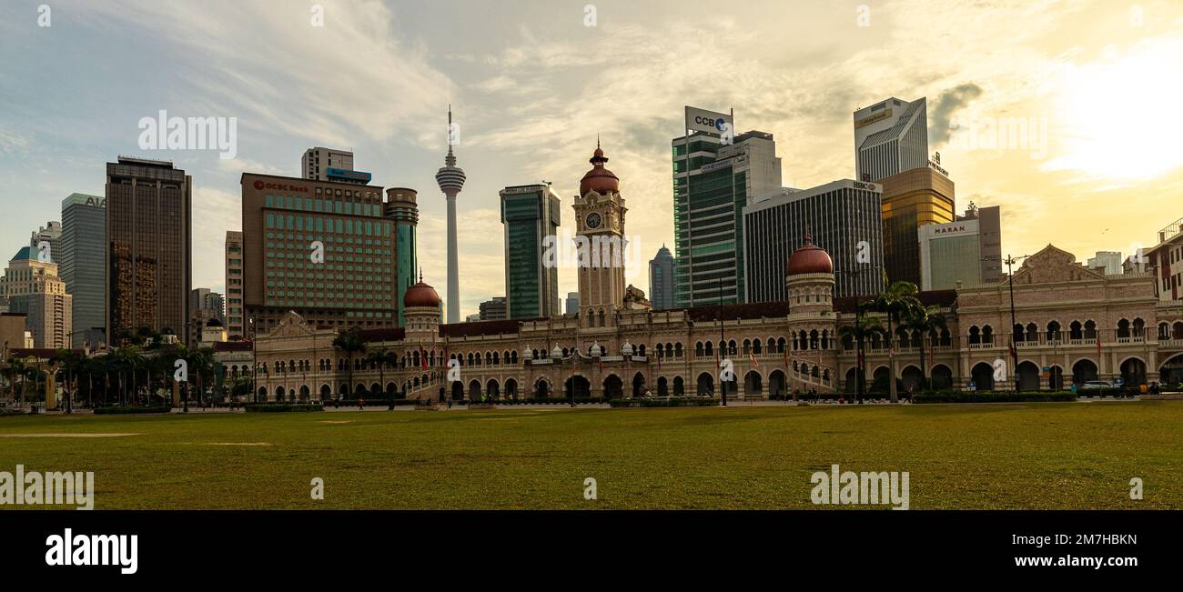 Historical Sultan Abdul Samad building in Kuala Lumpur’s city Stock ...