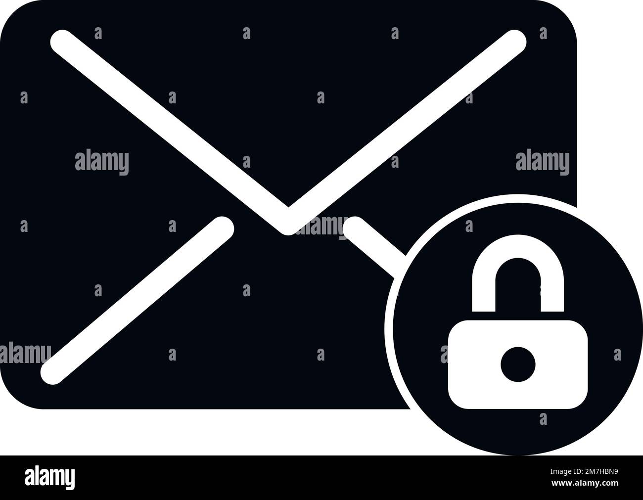Secured mail icon simple vector. Cipher data. Lock code Stock Vector ... Secured mail icon simple vector. Cipher data. Lock code Stock Vector ...