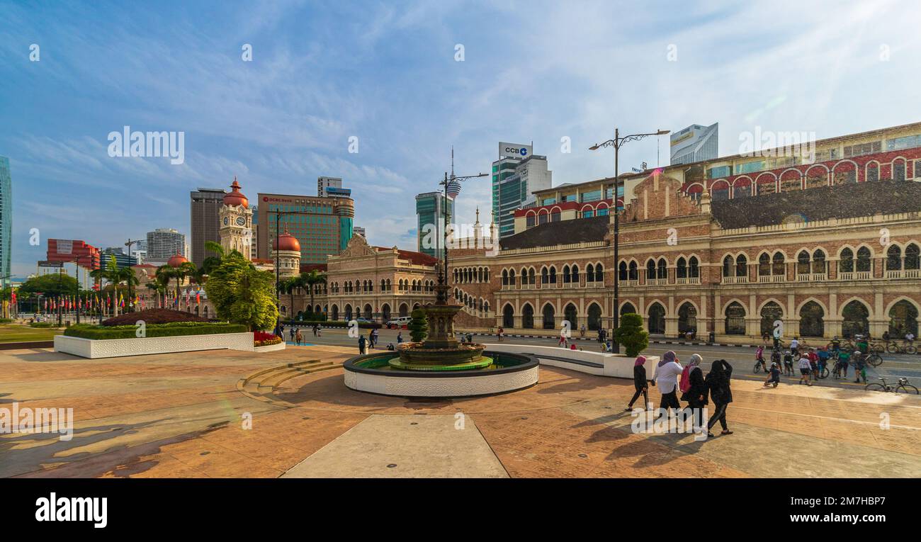 Historical Sultan Abdul Samad building in Kuala Lumpur’s city Stock ...
