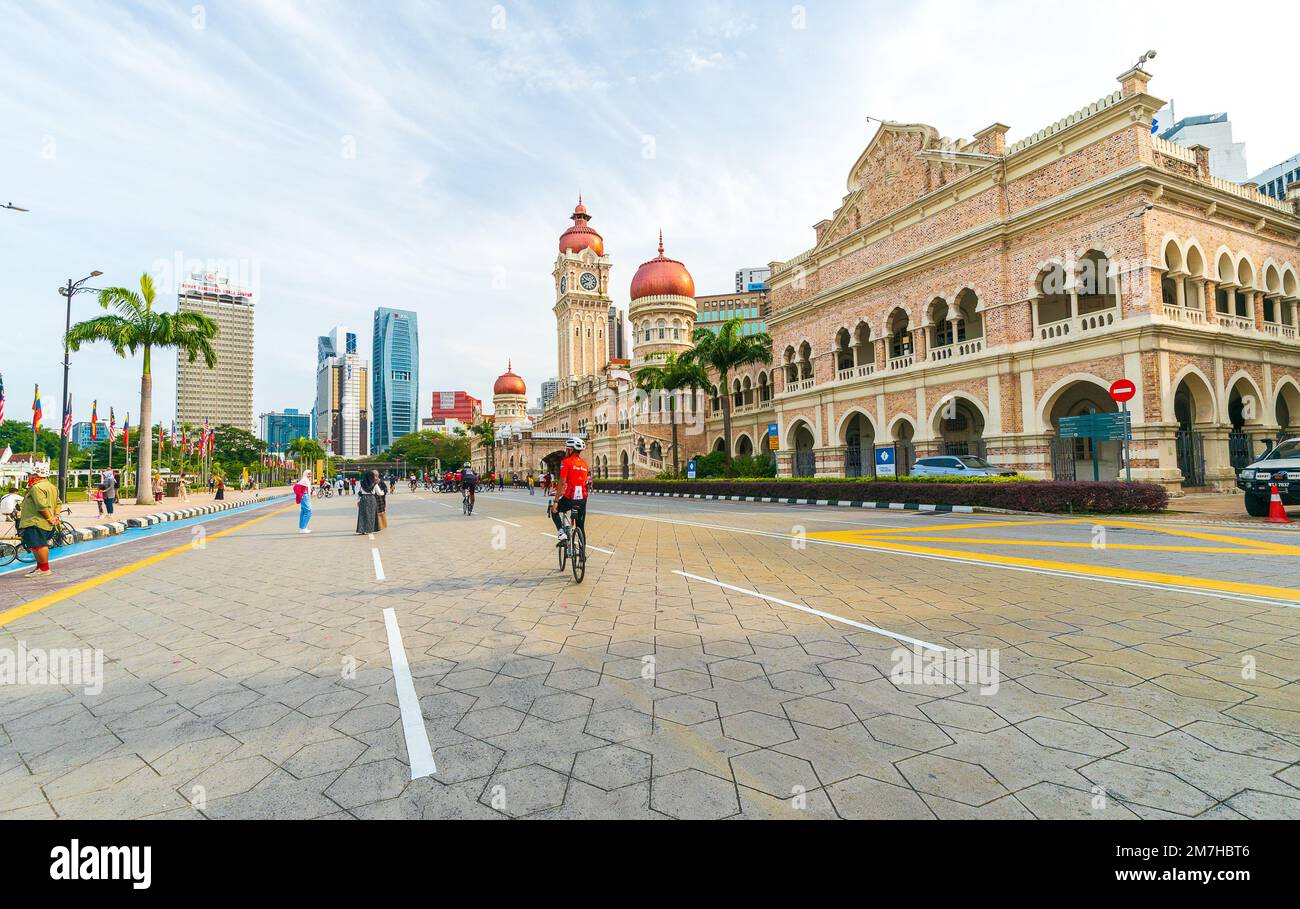 Historical Sultan Abdul Samad building in Kuala Lumpur’s city Stock ...