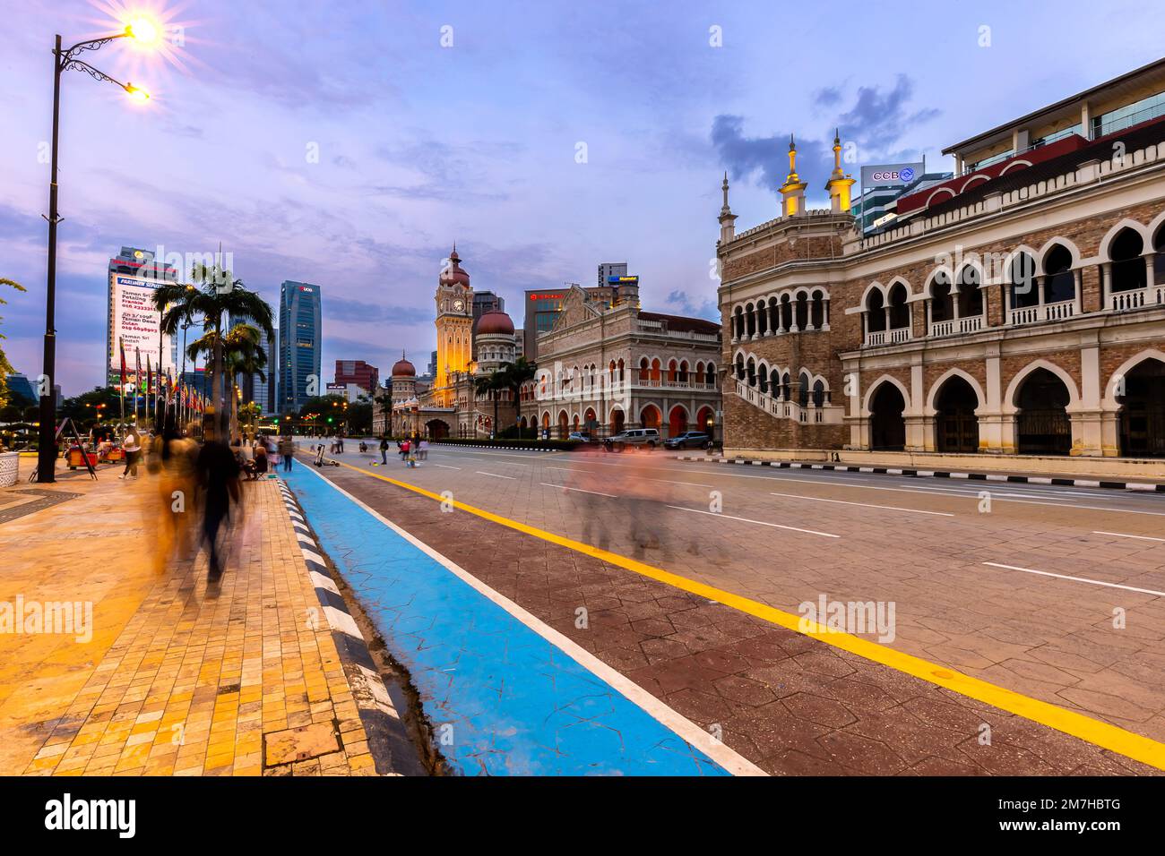 Historical Sultan Abdul Samad building in Kuala Lumpur’s city Stock ...