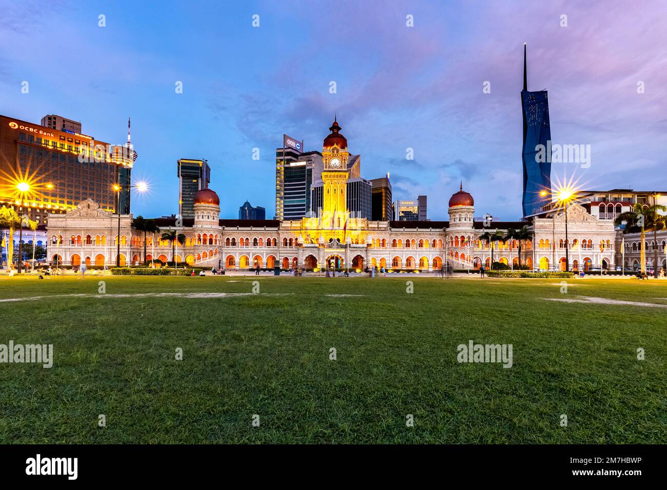 Historical Sultan Abdul Samad building in Kuala Lumpur’s city Stock ...