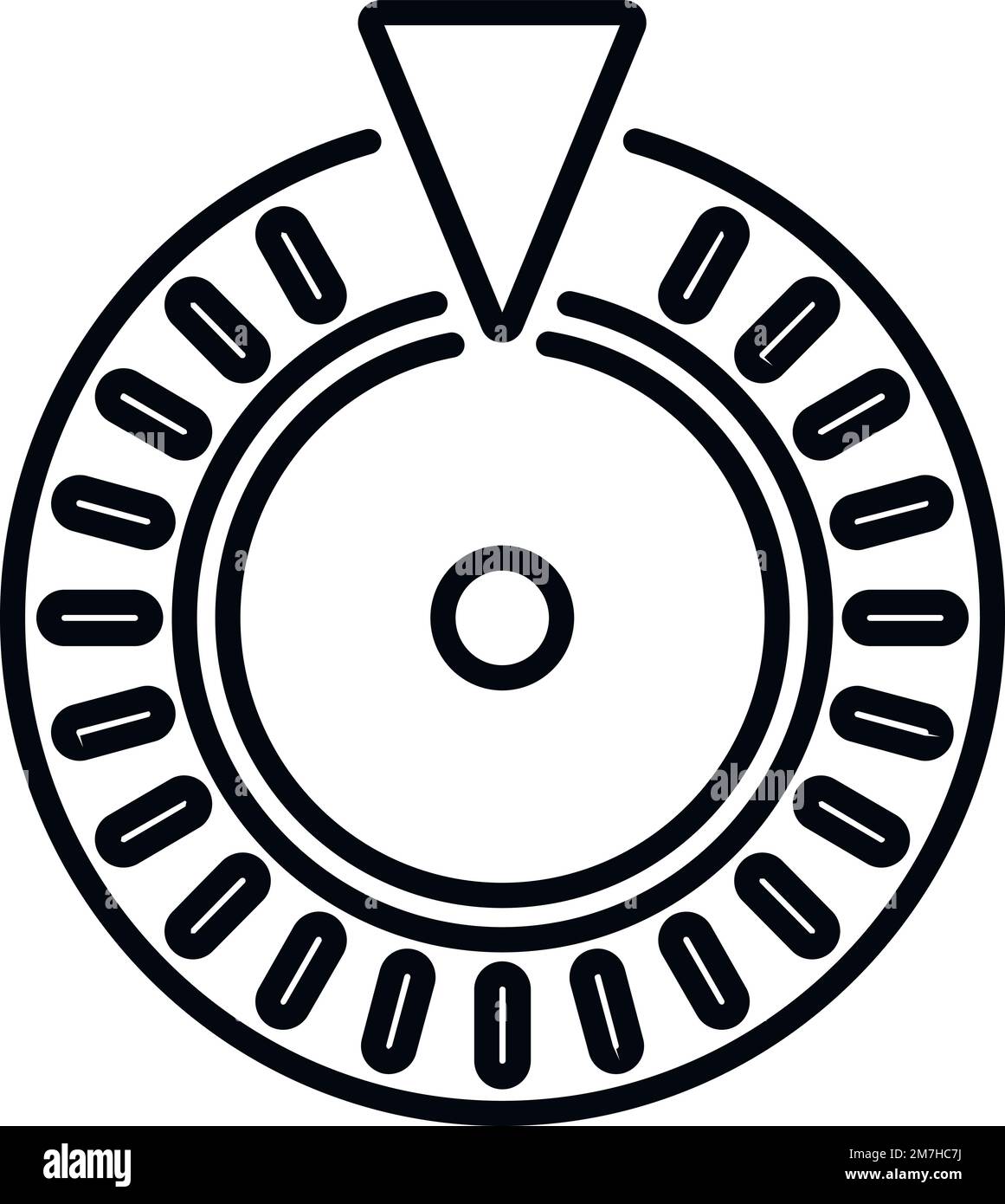 Cipher wheel icon outline vector. Data encryption. Lock code Stock Vector Image & Art - Alamy