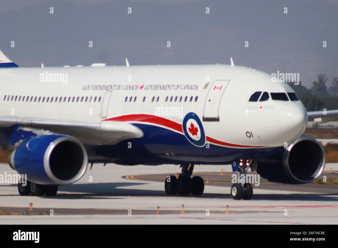 January 09, 2023 in Mexico City, Mexico: Presidential plane ...