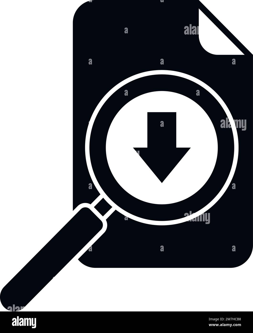 File download icon simple vector. Backup data. Storage server Stock ...