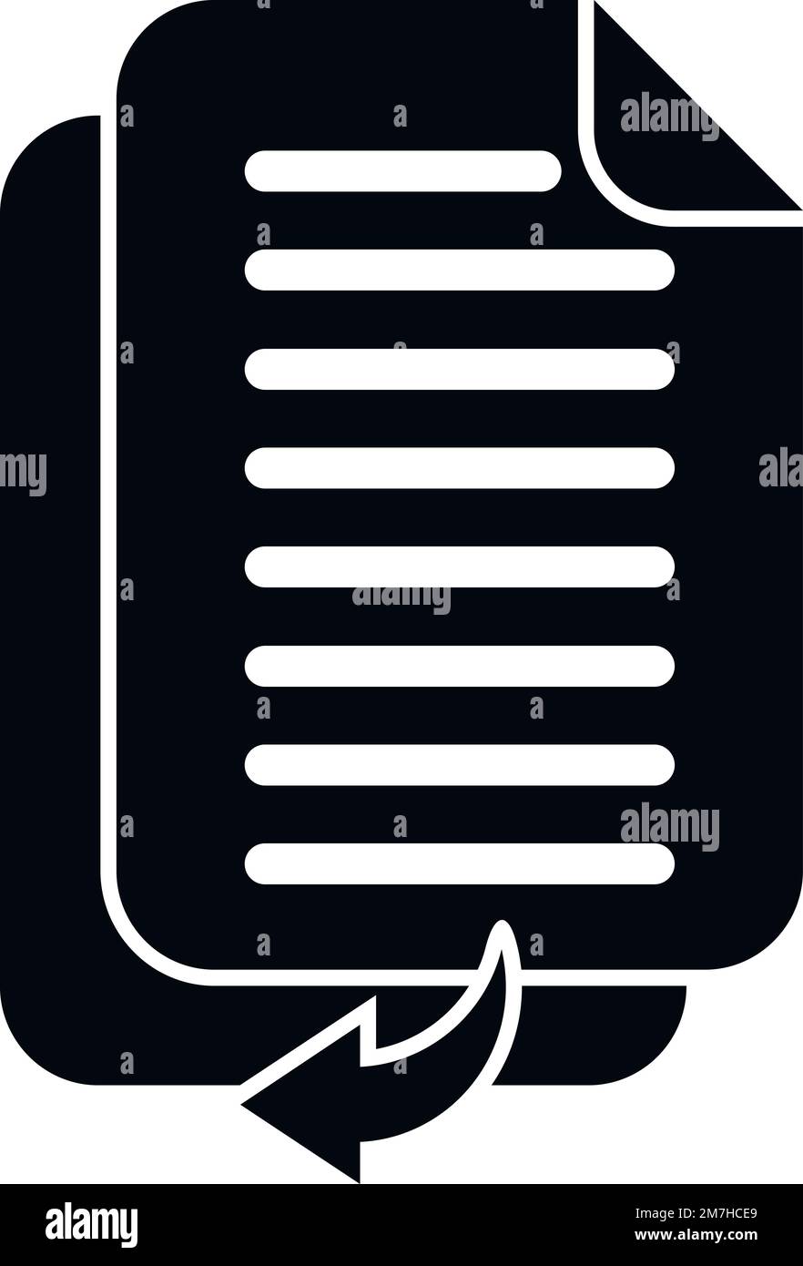 File transfer icon simple vector. Backup data. Digital server Stock ...