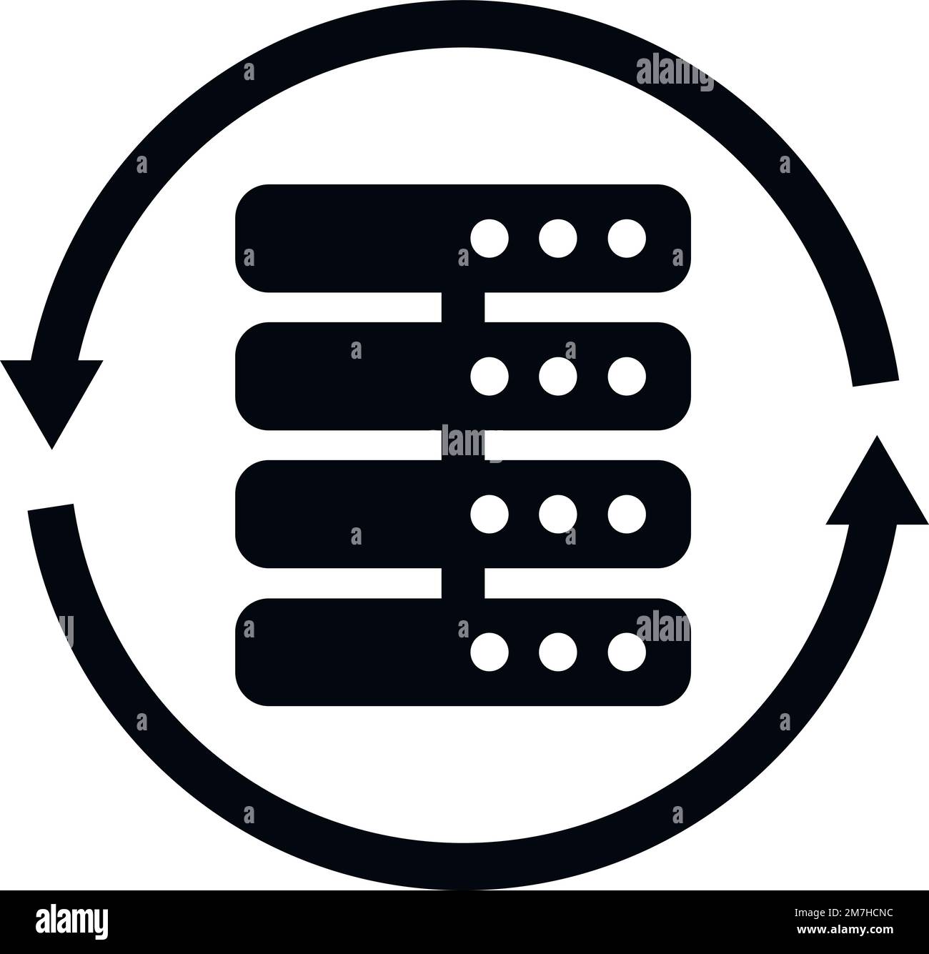 Data restore information database Stock Vector Images - Alamy