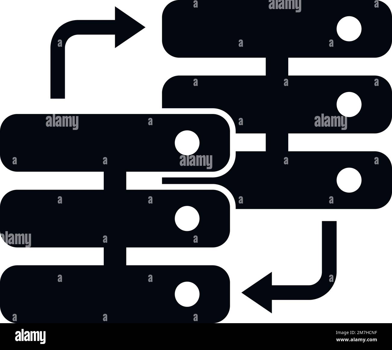 Magnifying cloud storage Black and White Stock Photos & Images - Alamy