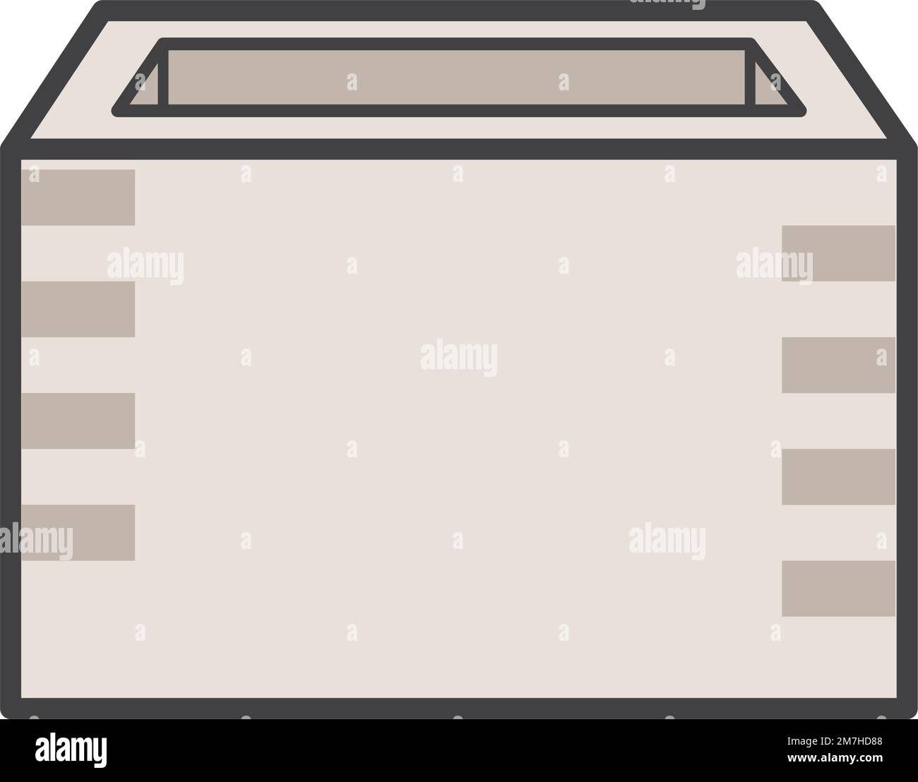 A square wooden cup. Japanese traditional cup called masu Stock Vector ...