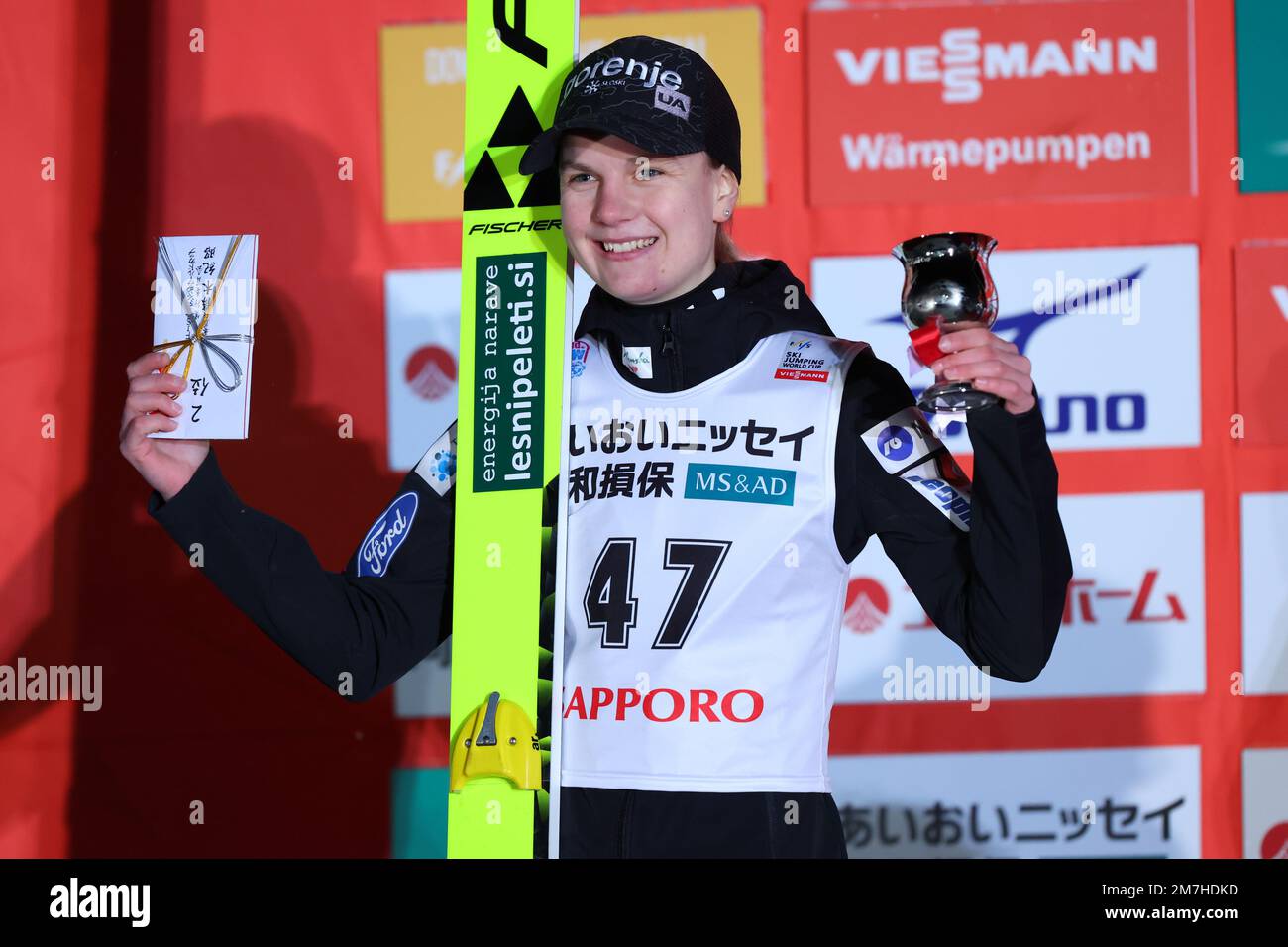 Sapporo, Hokkaido, Japan. 7th Jan, 2023. Ema Klinec (SLO) Ski Jumping ...