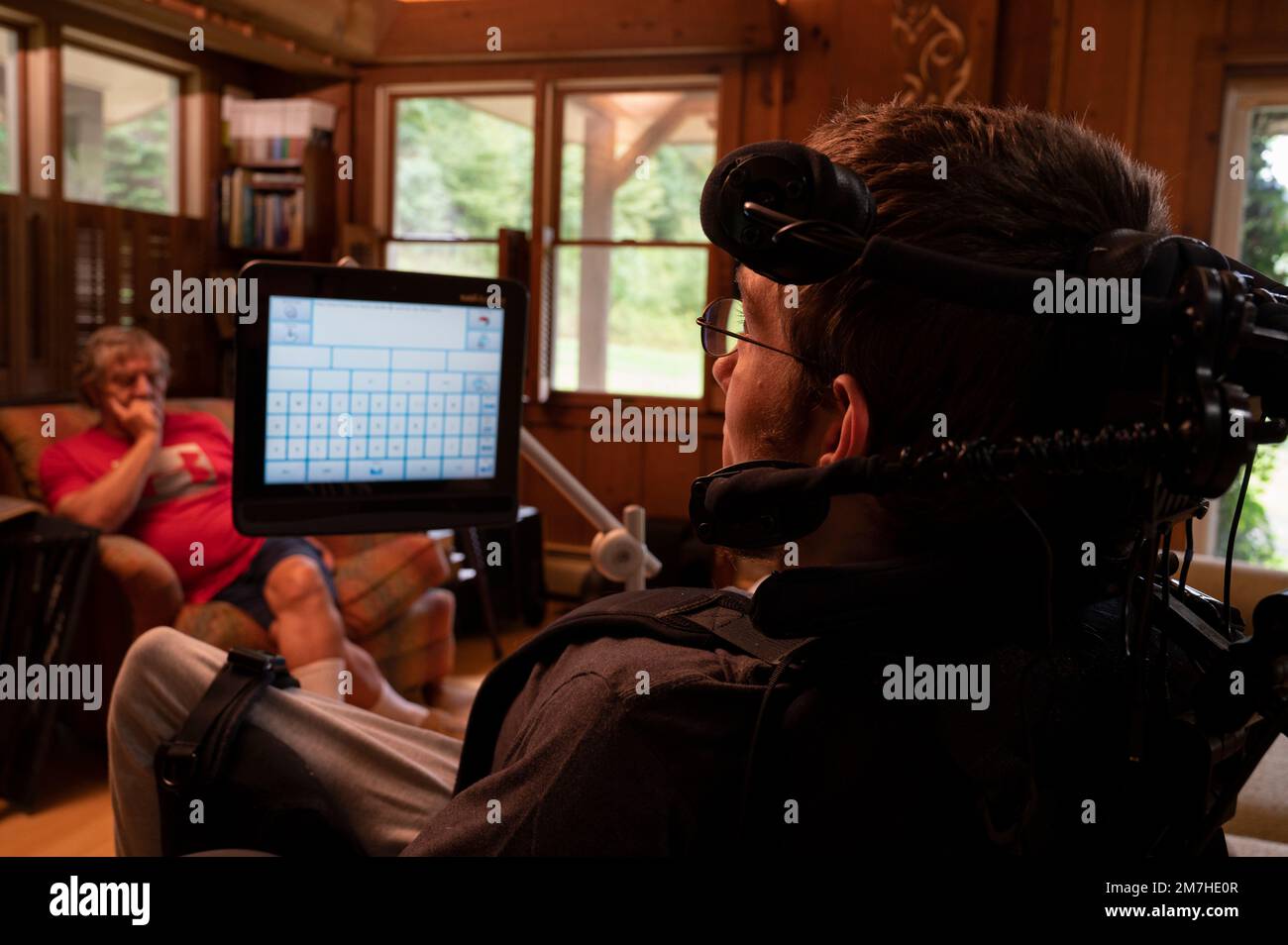 Valle Crusis, North Carolina, USA. 12th Sep, 2022. Luke Wilcox, 22 ...