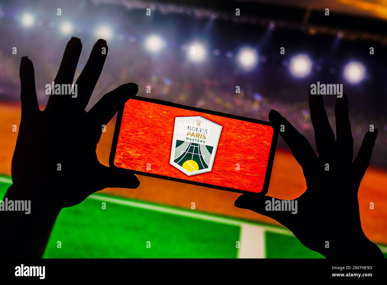 Brazil. 09th Jan, 2023. In this photo illustration, the Paris Masters ...