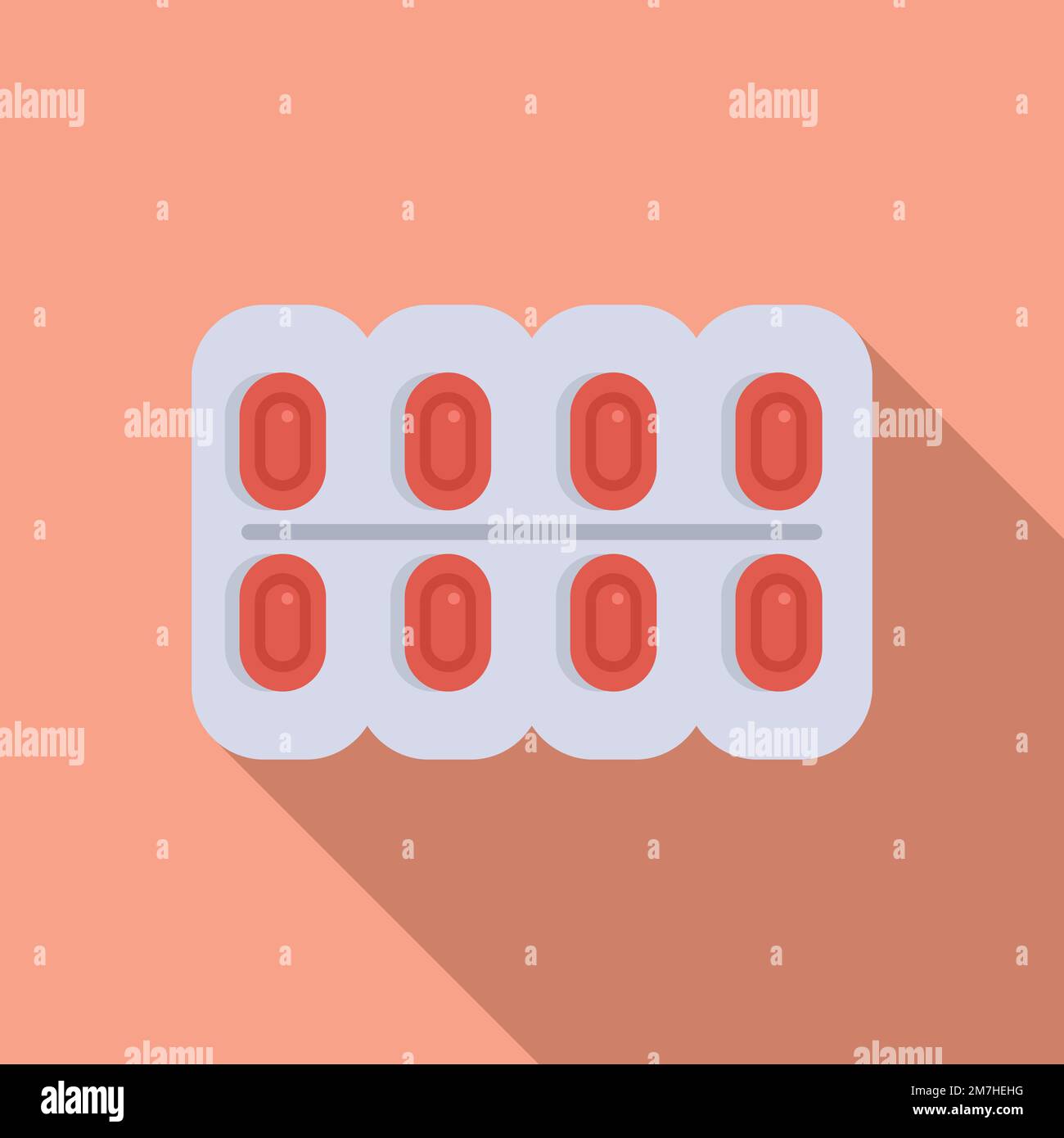 Vitamin pill icon flat vector. Sore remedy. Drop candy Stock Vector ...