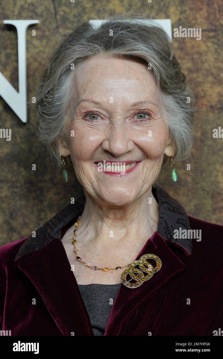 New York, NY, USA. 9th Jan, 2023. Barbara Kingsley at arrivals for ...