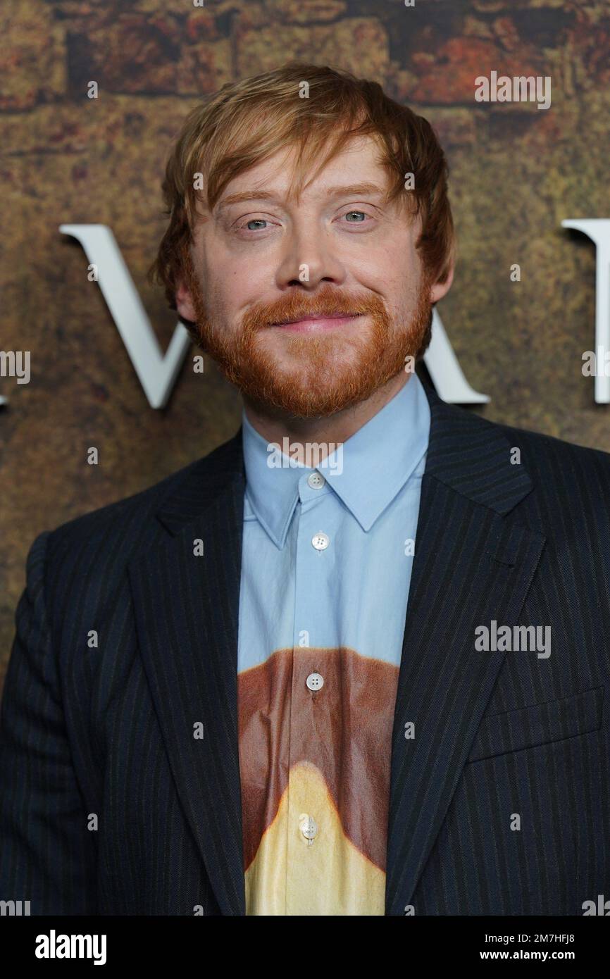 New York, NY, USA. 9th Jan, 2023. Rupert Grint at arrivals for SERVANT ...