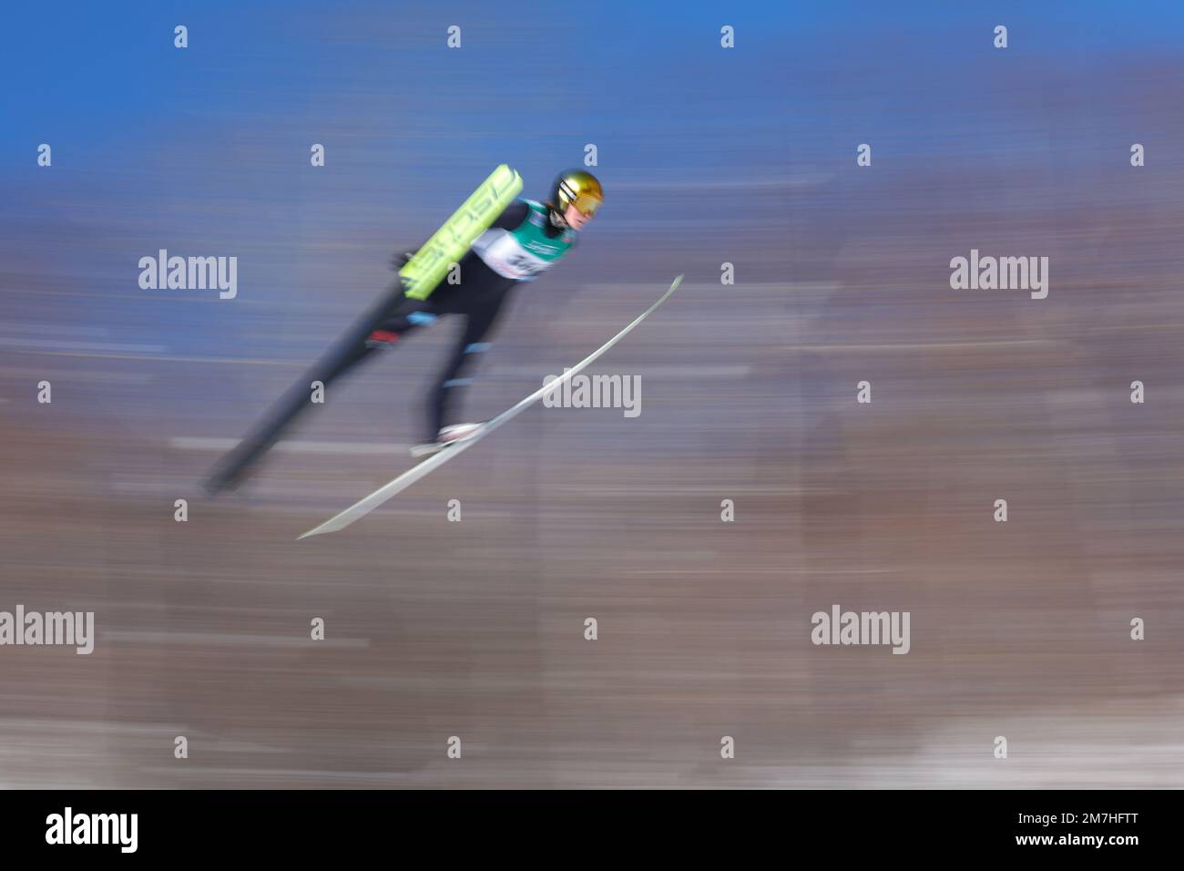 Sapporo, Hokkaido, Japan. 8th Jan, 2023. General view Ski Jumping : FIS ...