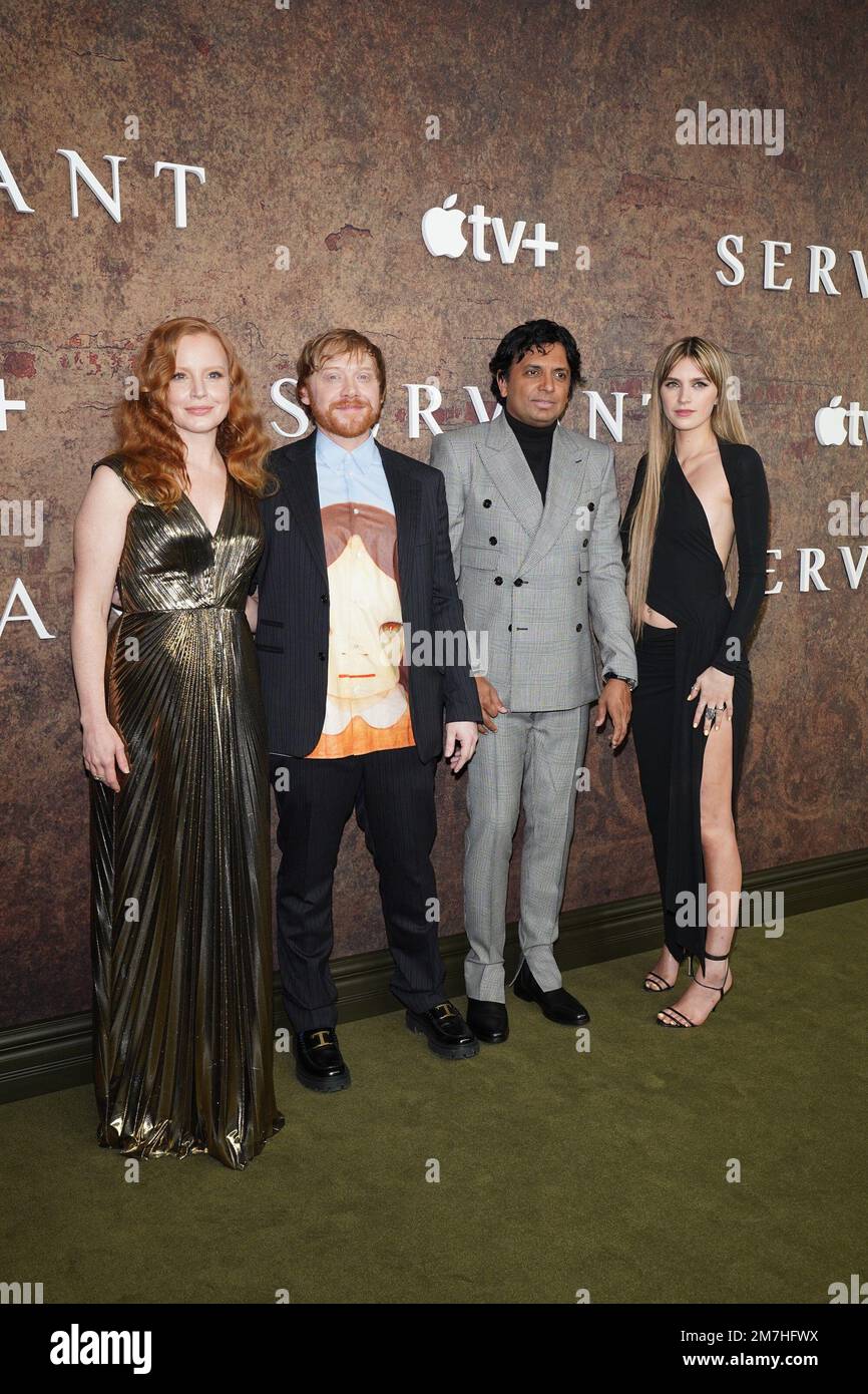 New York, NY, USA. 9th Jan, 2023. Lauren Ambrose, Rupert Grint, M ...