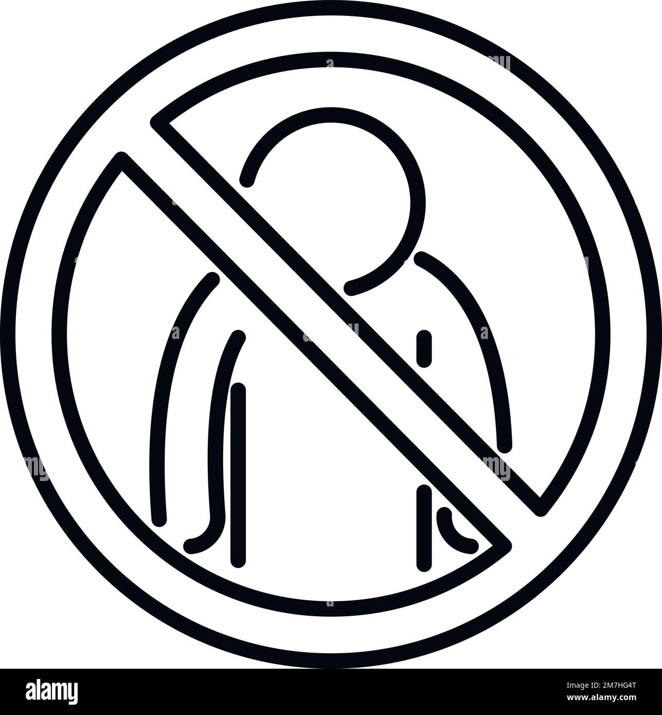 Data person icon outline Black and White Stock Photos & Images - Alamy