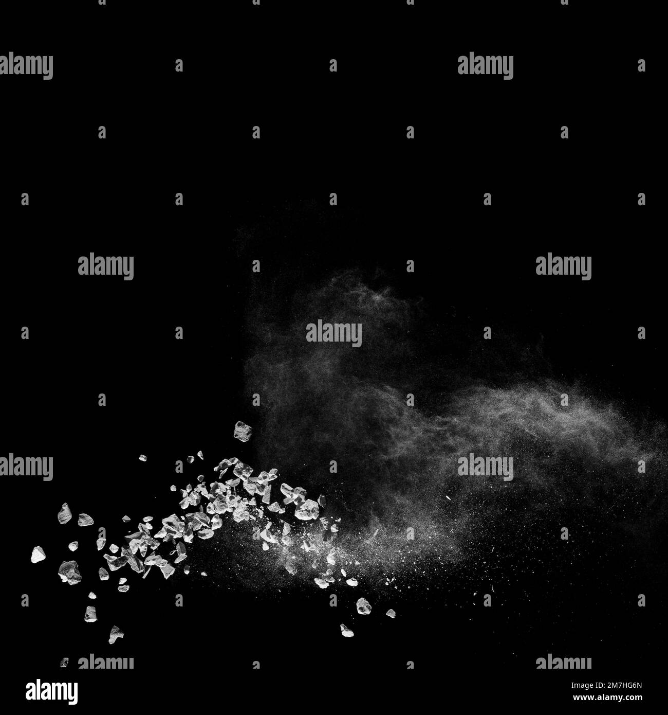 Crushed granite Black and White Stock Photos & Images - Alamy